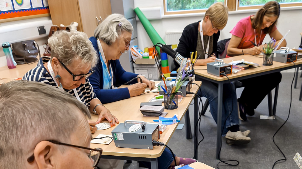 Curious Creatives Craft Retreat 2025 – connieflowerart